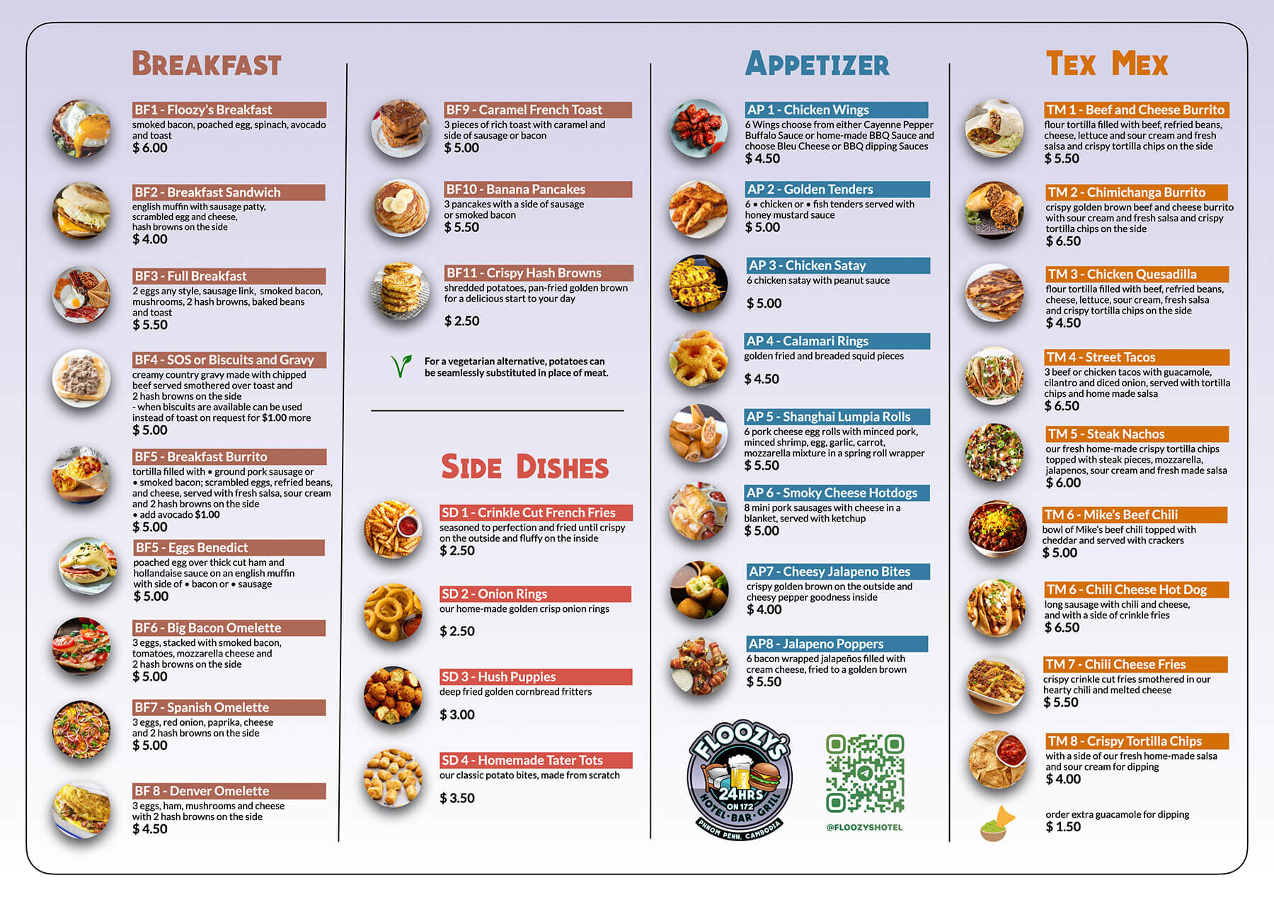 Food - Floozy's Hotel, Bar & Grill